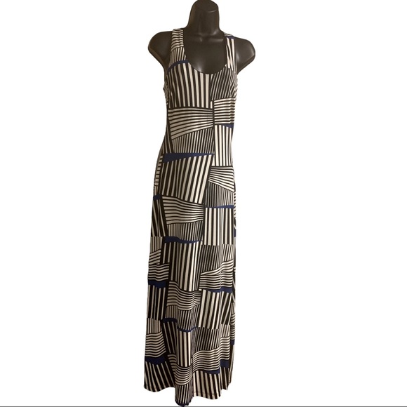 Enfocus Studio | Dresses | Enfocus Studio Black And White Maxi Dress ...